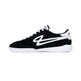 Lanzera Jackal Black | Suede Indoor Football Sneakers with Street Style